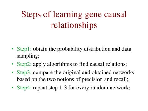 Ppt Simulation And Application On Learning Gene Causal Relationships Powerpoint Presentation