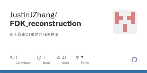 Fdkreconstructionfdkmainpy At Main · Justinjzhangfdk