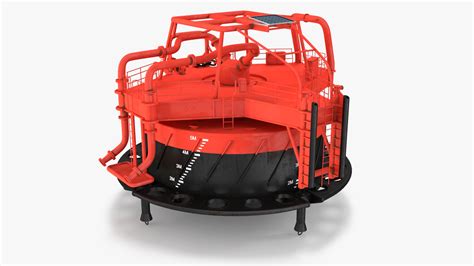 3d Single Point Mooring Buoy Turbosquid 2120510