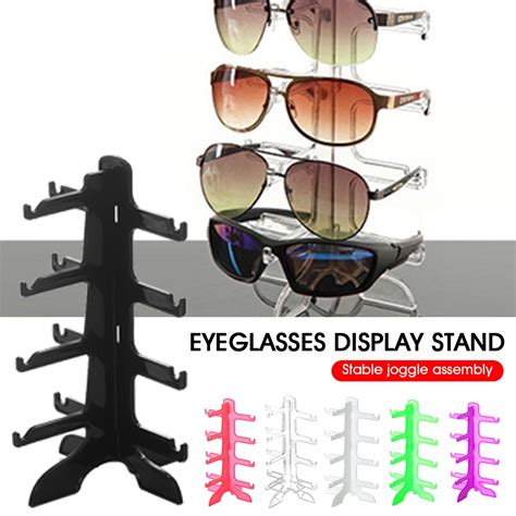 1pc 5 Layer Plastic Sunglasses Display Rack Glasses Display Rack