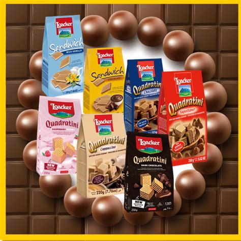 Loacker Assorted Wafer Chocolate[napolitaner Chocolate Vanilla