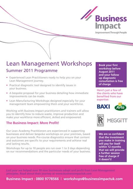 Lean Academy Workshops Pdf
