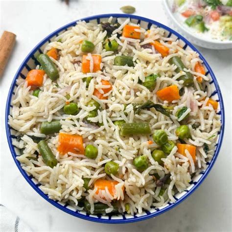 Vegetable Pulao Recipe Veg Pulao Indian Healthy Recipes Non