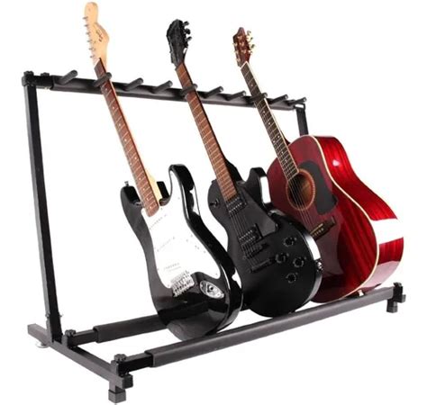 Rack Estante Suporte P 9 Instrumentos Cordas Violão Guitarra