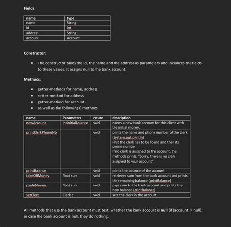 Solved Fields Constructor The Constructor Takes The Id
