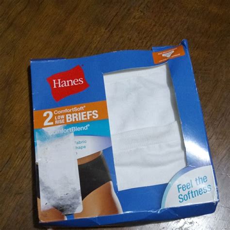 Hanes Intimates And Sleepwear Womens 2 Pack Comfortsoft Low Rise