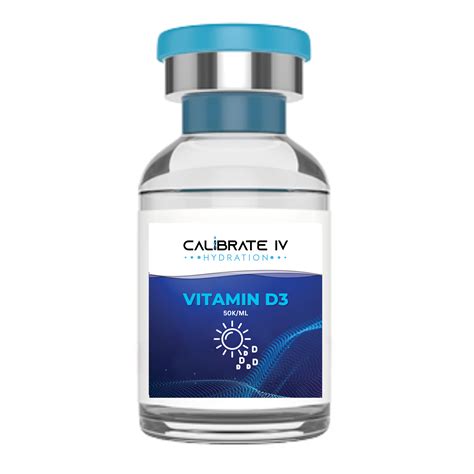 Vitamin D3 Injection Immune Bone And Mood Support 50kml Calibrate