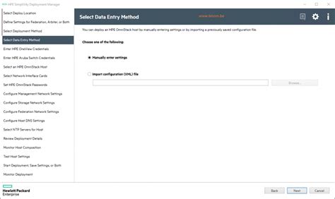 How To Deploy HPE SimpliVity Nodes BITCON Smart IT Solutions