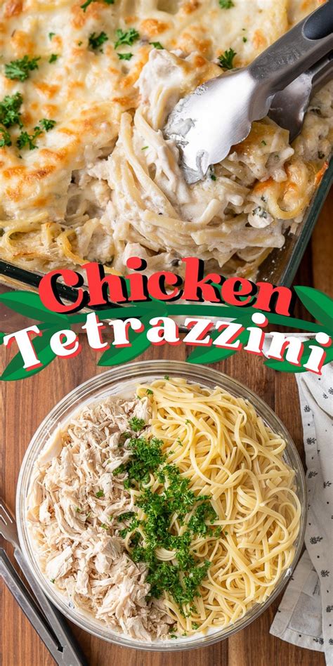 Easy Chicken Tetrazzini Recipe I Wash You Dry