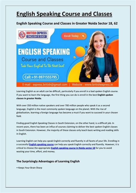 English Speaking Course And Classes By Britishexpress Issuu