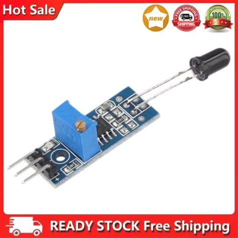 FIRE DETECTOR INFRARED Flame Detection Sensor Module Wire For Arduino DIY Kit PicClick UK