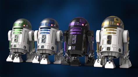 R2d2 Benjamin Ferrante R8 Astromech R2 Droids