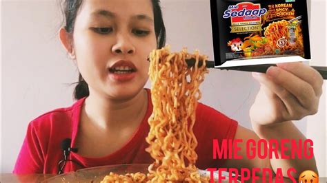 GOKIL Mukbang MIE SEDAP KOREAN SPICY CHICKEN GHOST PEPPER PEDAS GILA YouTube