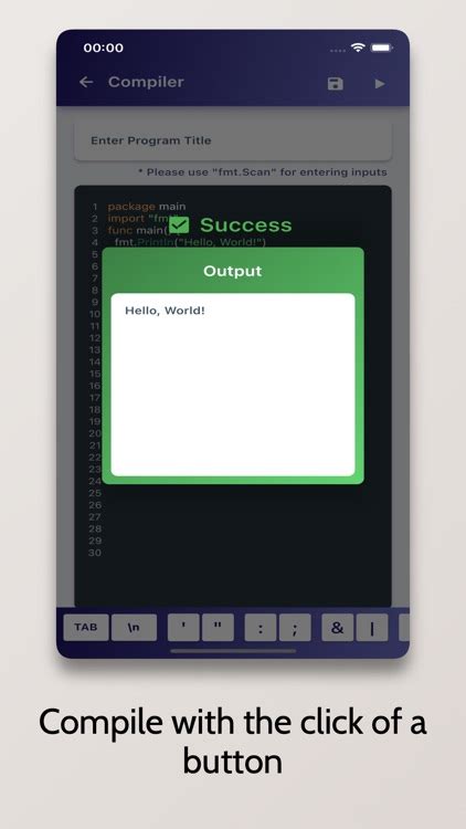 Go Compiler Run Go Code By Onepercent