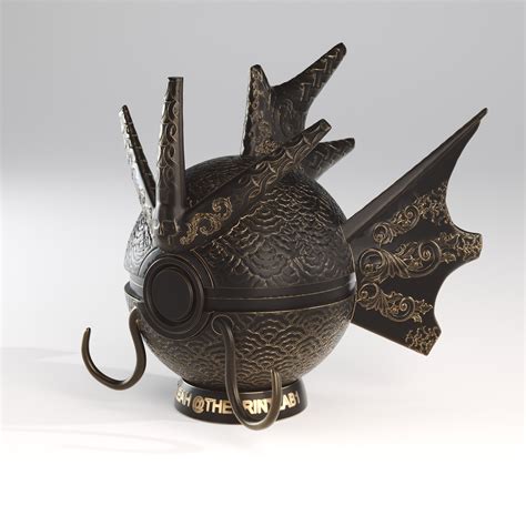 Archivo Stl Pokeball De Gyarados・plan De Impresora 3d Para Descargar・cults