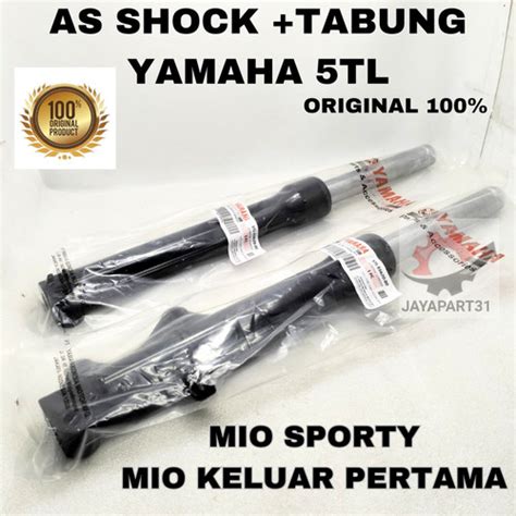 Jual AS SHOCK DEPAN TABUNG YAMAHA 5TL FULL SET ORIGINAL MIO PERTAMA