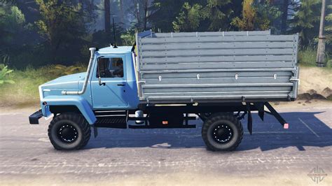 GAZ-3309 for Spin Tires