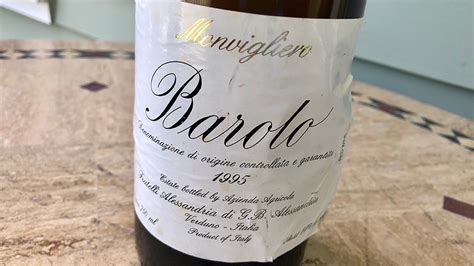 Cellar Favorite 1995 Fratelli Alessandria Barolo Monvigliero Jul 2018