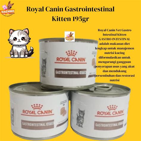 Jual Royal Canin Cat Gastrointestinal Kitten 195gr Royal Canin Cat