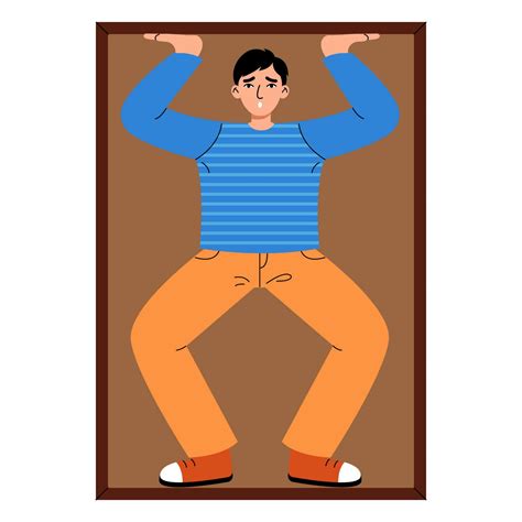 Claustrophobia Phobia Psychology Concept Fear Of Confined Spaces Man