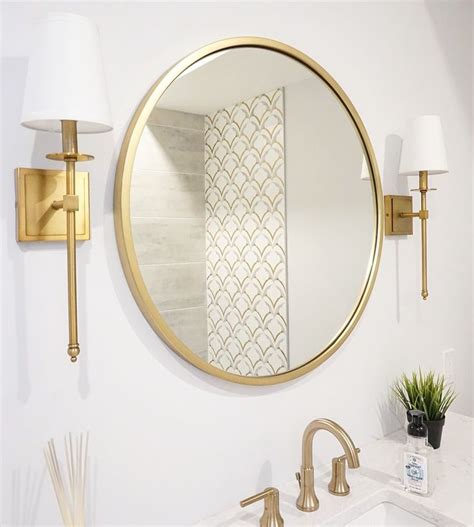 Bathroom Mirror And Sconces In 2024 Mirror And Sconces Bathroom