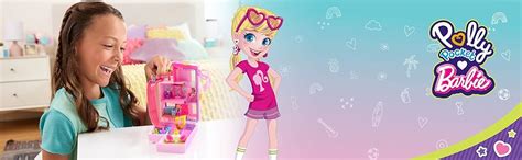 Polly Pocket Barbie Dreamhouse Compact Dollhouse Playset