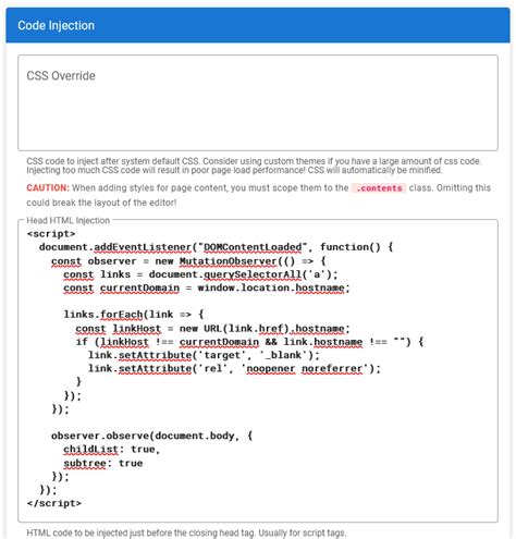 How To Have Hosted Wikijs Site Open Hyperlinks And Urls In New Tabs
