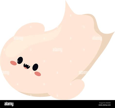 Cute Ghost Design Stock Vector Image And Art Alamy