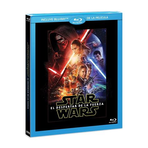 Star Wars Episodio VII El Despertar De La Fuerza Blu Ray Walmart En
