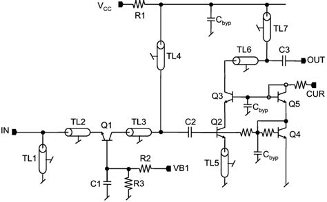 Simplified Schematic Of 60 Ghz Low Noise Amplifier Download