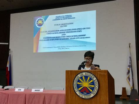 Happening Now Commission On Higher Education Ched