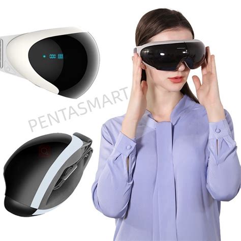 Electric Eye Massager With Heat Vibrating Compress Visible Eye Care