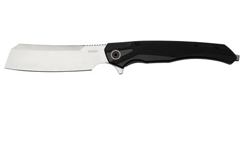Kershaw Strata Cleaver 2078 Flipper Black G10 pocket knife ...
