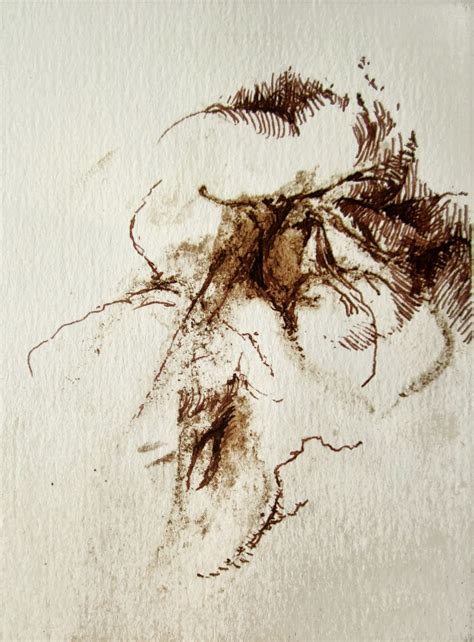 Alain Fuster Dessins encre sépia et lavis de brou de noix formats