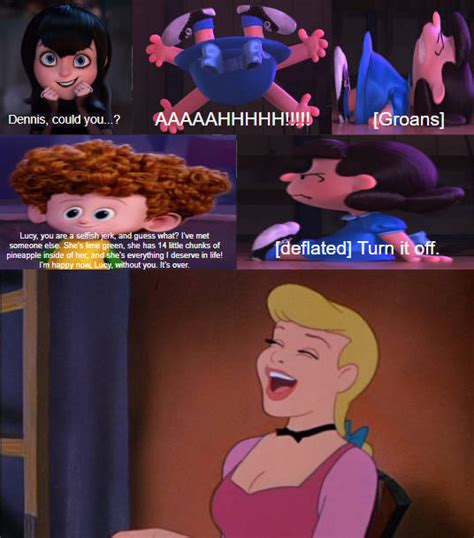 Katrina Laughing At Dennis Confronts Lucy Van Pelt By Maxgoudiss On
