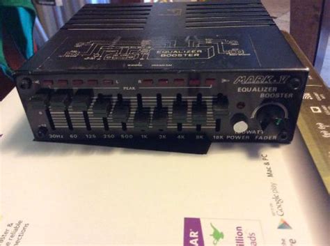 Purchase Vintage Car Graphic Equalizer Car Audio Booster Markv Untested