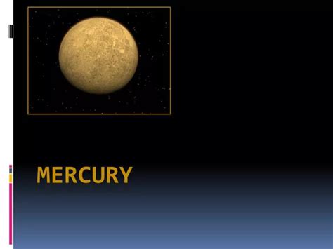 Ppt Mercury Powerpoint Presentation Free Download Id 2029646