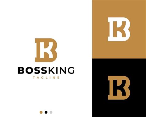 편지 Bk 또는 Kb 로고 템플릿 프리미엄 벡터