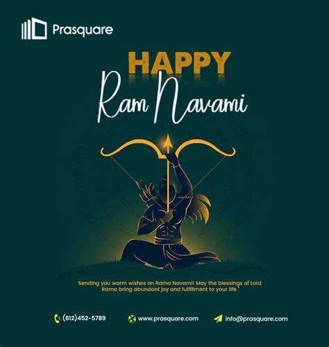 Prasquare Technologies Llc On Linkedin Ramnavami Ram Jaishreeram