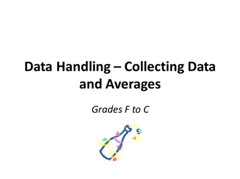 Gcse Collecting Data And Averages Notes And Worked Examples Teaching Resources