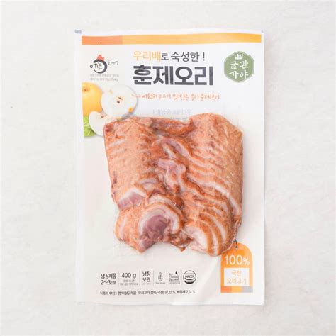 예늪 훈제오리 슬라이스 400g 배민 장보기∙쇼핑