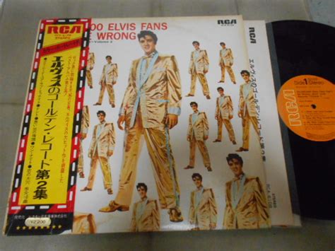 【やや傷や汚れあり】【帯付lp】「エルヴィス・プレスリーのゴールデン・レコード②」ビクター の落札情報詳細 ヤフオク落札価格情報 オークフリー