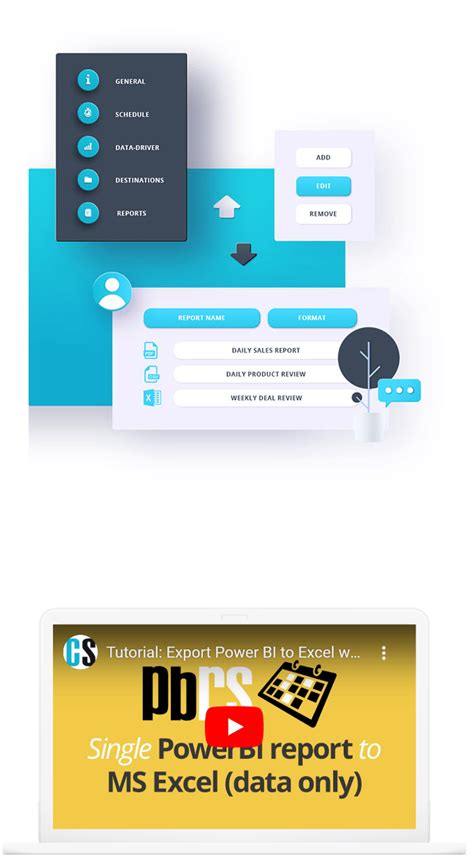Automate Power Bi Exports To Excel And Csv With Pbrs Get Free Trial