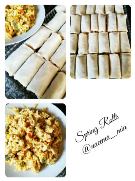 Spring Rolls Recipe By Naeema Mia Rezept
