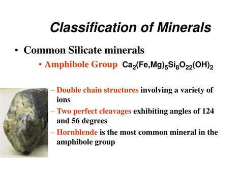 Ppt Classification Of Minerals Powerpoint Presentation Free Download