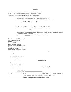 Hinduja Leyland Finance Noc Online Download Fill Online Printable Fillable Blank PdfFiller