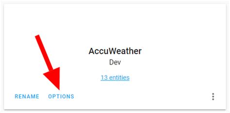 Testing The New AccuWeather Integration Development Home Assistant Community