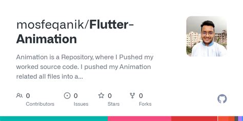 Github Mosfeqanikflutter Animation Animation Is A Repository Where