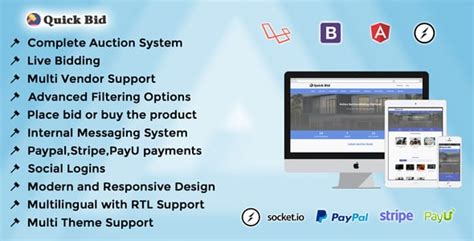 Auction Plugins Code And Scripts Codecanyon