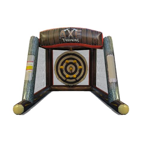 Inflatable Axe Throwing Acp Entertainment